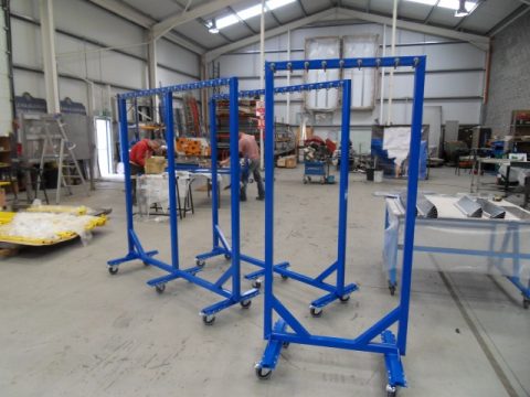 Mobile Shielding Racks